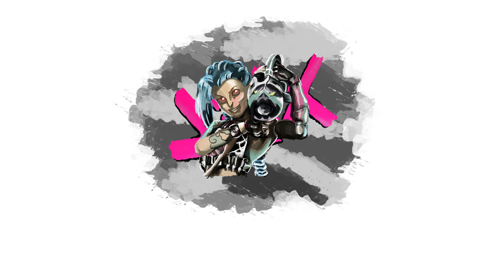 Ricardo Monteiro - Jinx (League of Legends) Fan Art