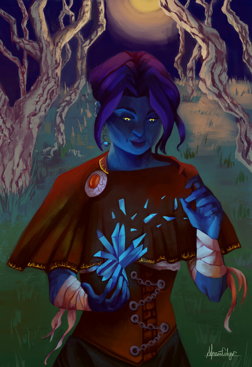 ArtStation - Crystal Sorcerer