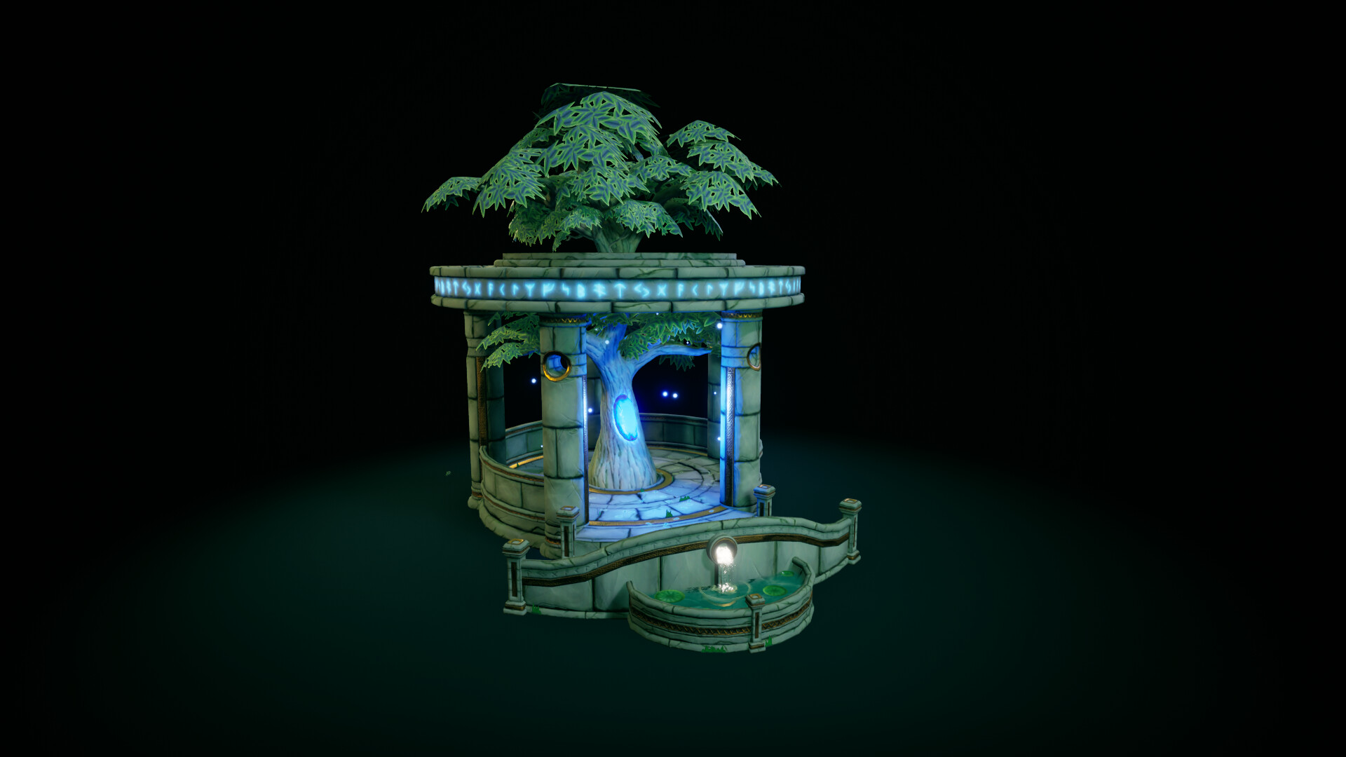 ArtStation - Stylized Trim Sheet - Shrine