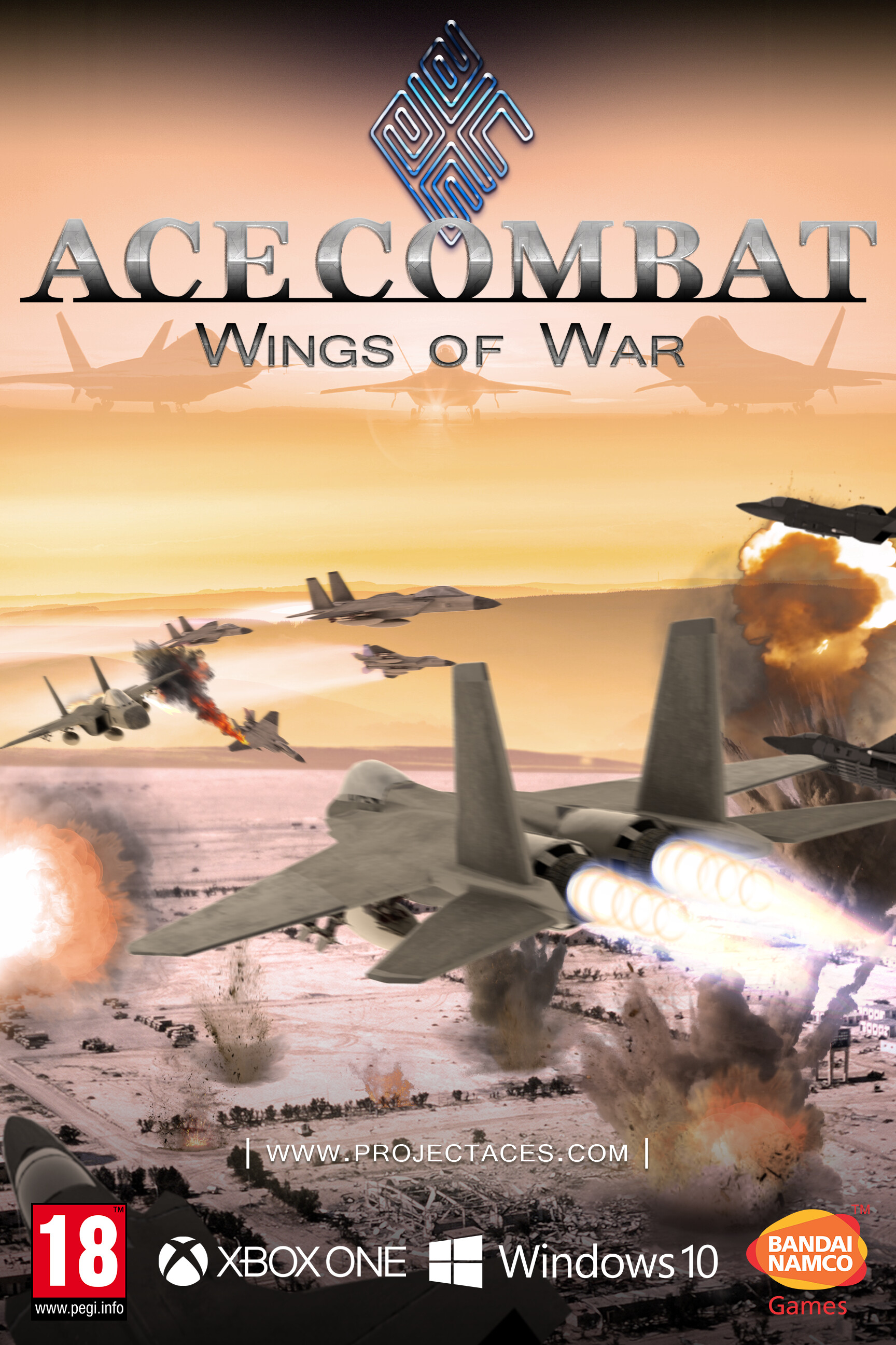 ArtStation - Ace Combat Promo Poster concept