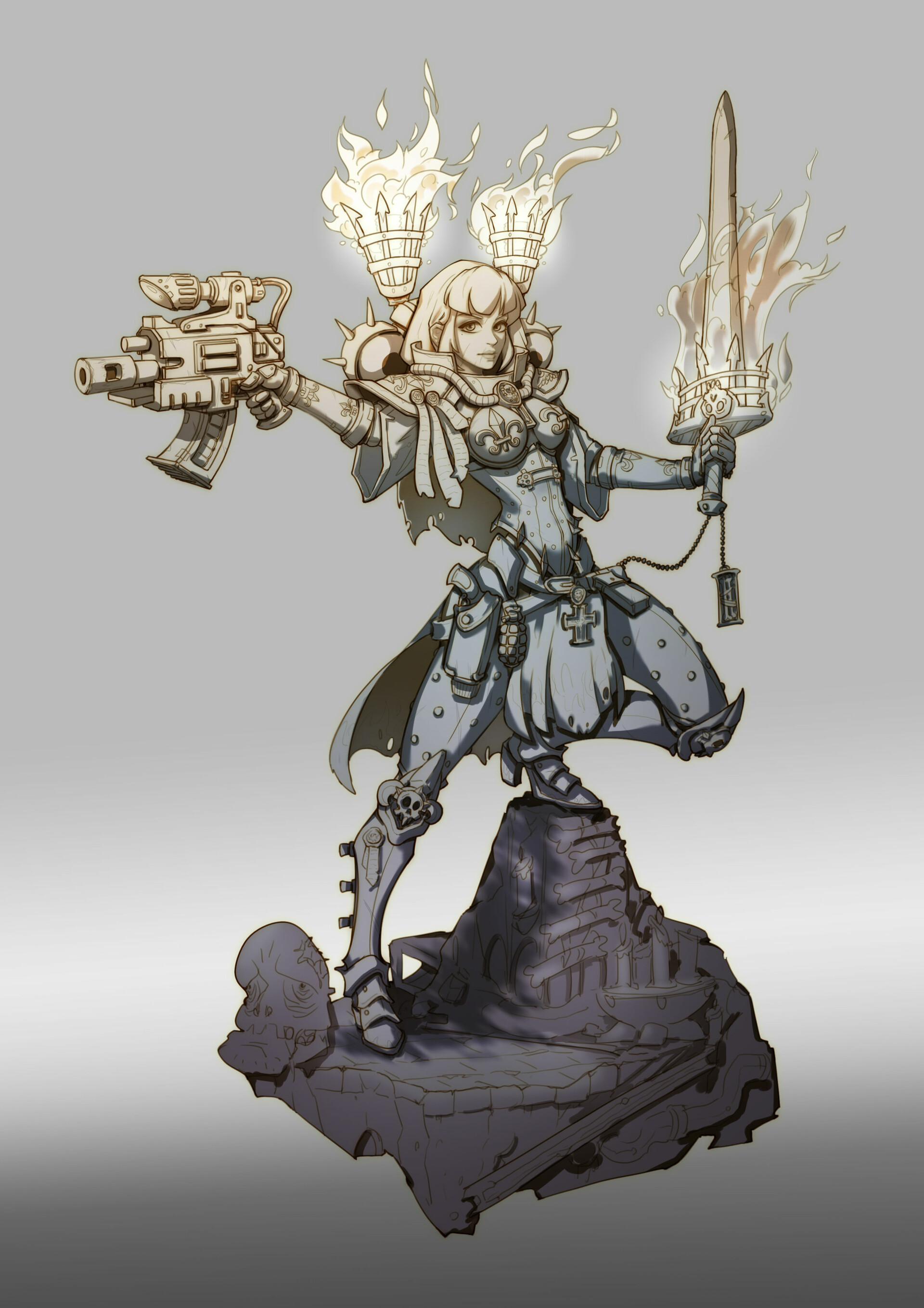 ArtStation - Battle Sister