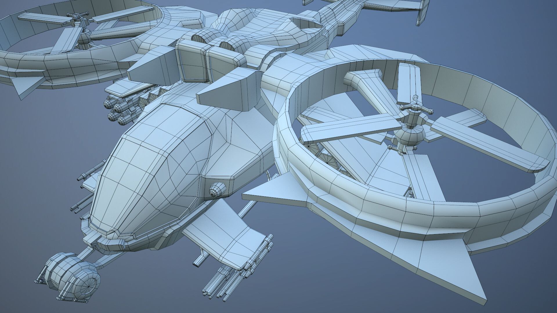 Mohsen Zahmatkesh - avatar scorpion gunship