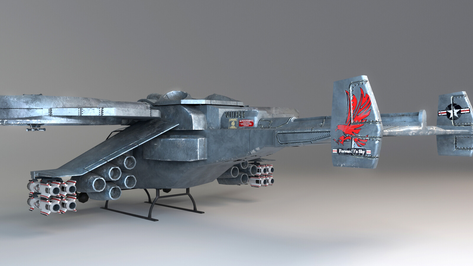Mohsen Zahmatkesh - avatar scorpion gunship