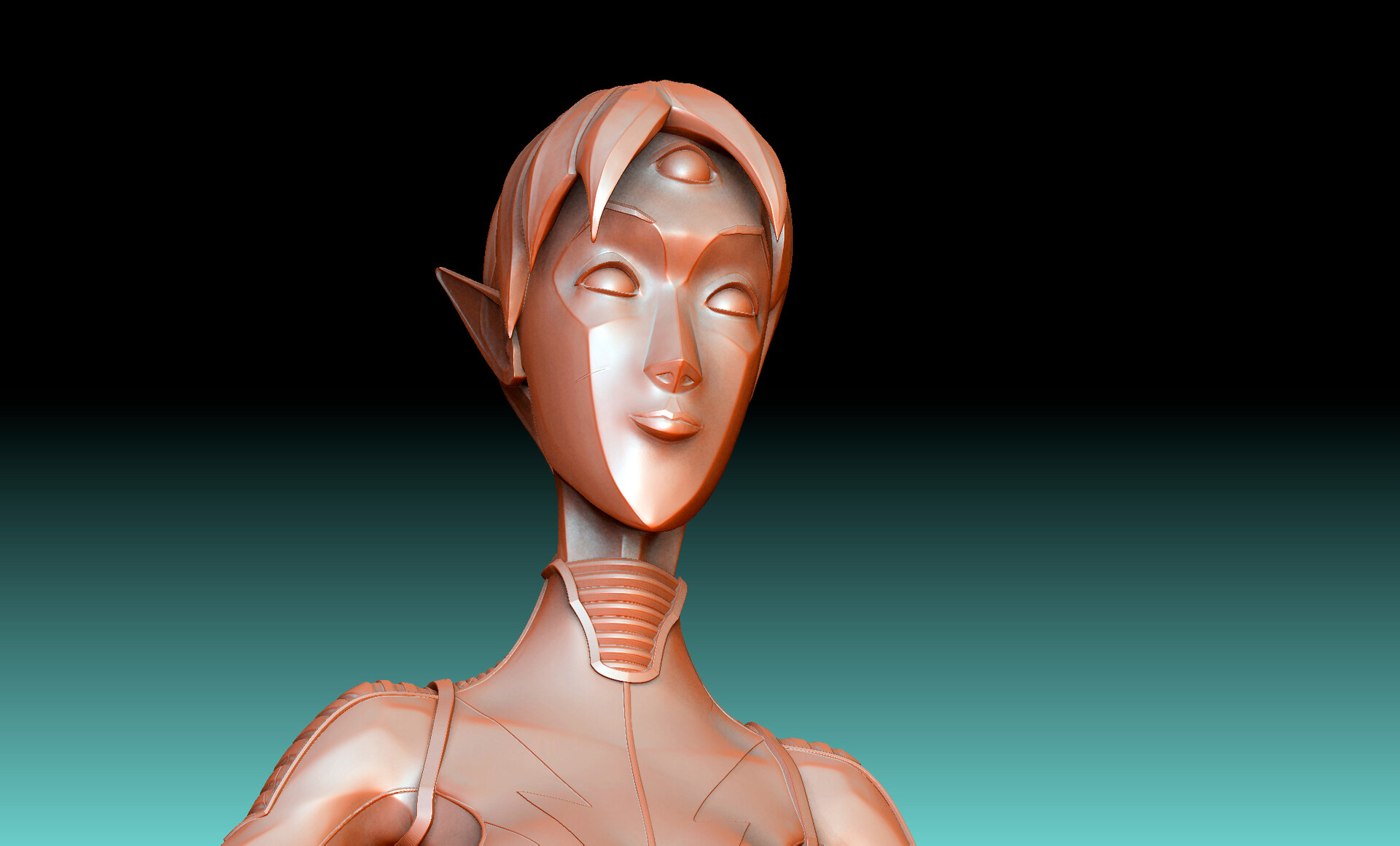 ArtStation - Stylized cartoon character sculpture.