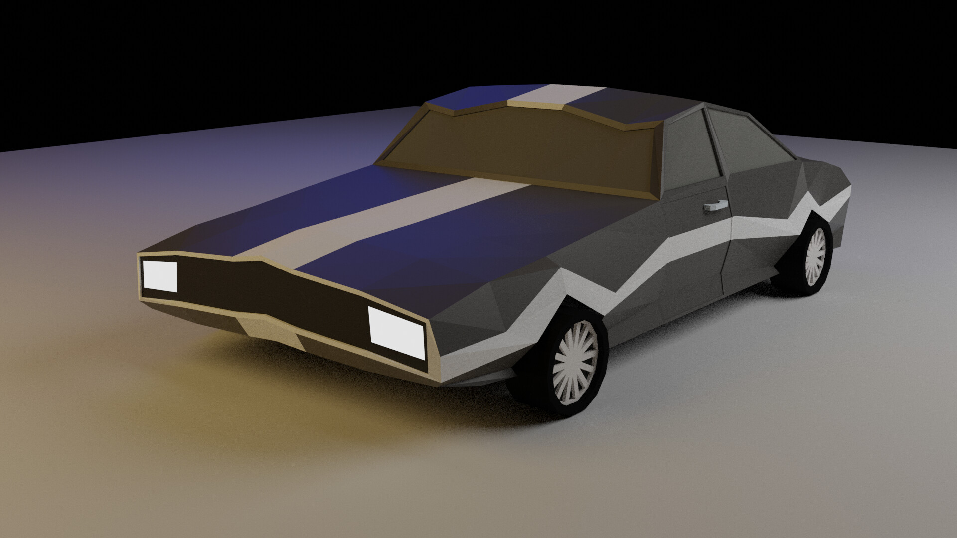 ArtStation - LOW POLY CAR