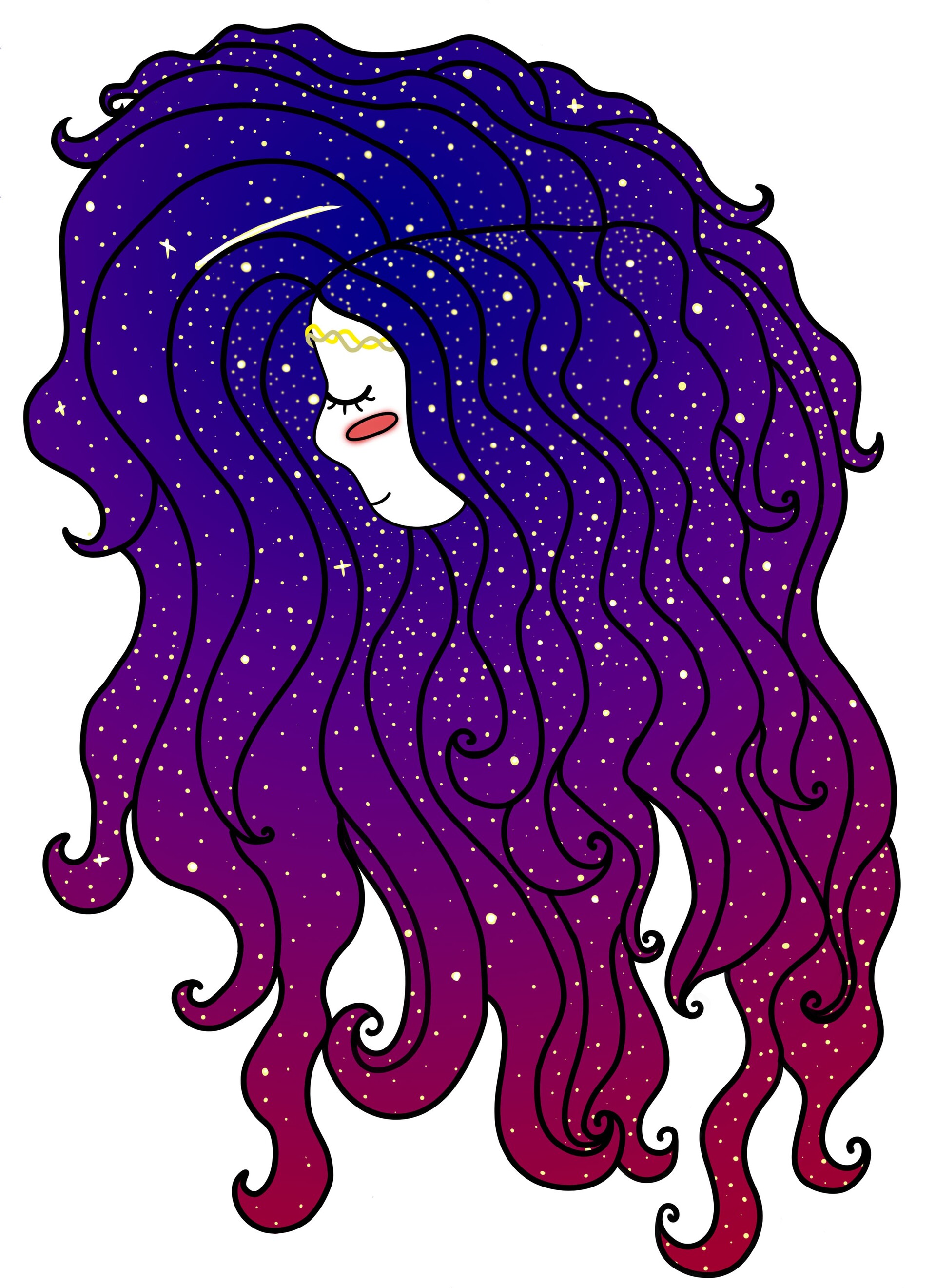 ArtStation - Space lady