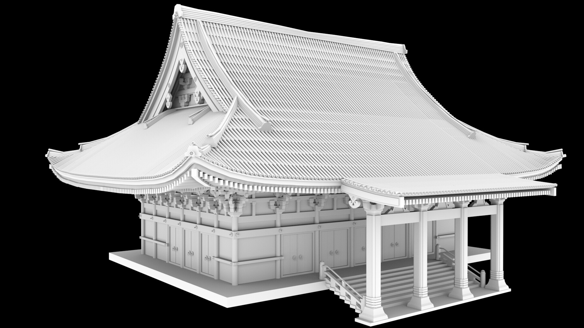 ArtStation - Japanese Temple