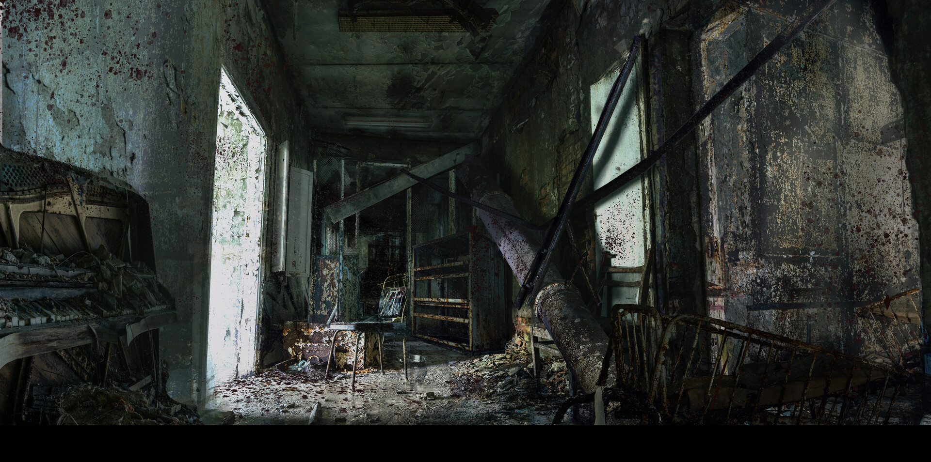Horror Environment Concept Art