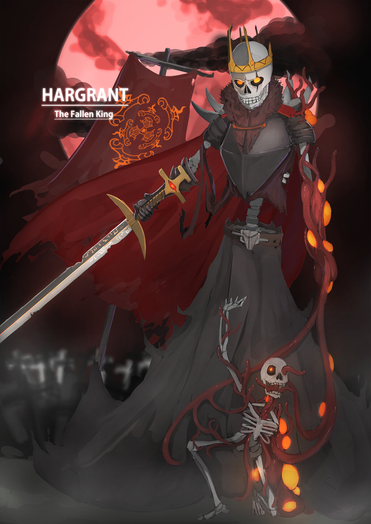 ArtStation - HARGRANT : The fallen king