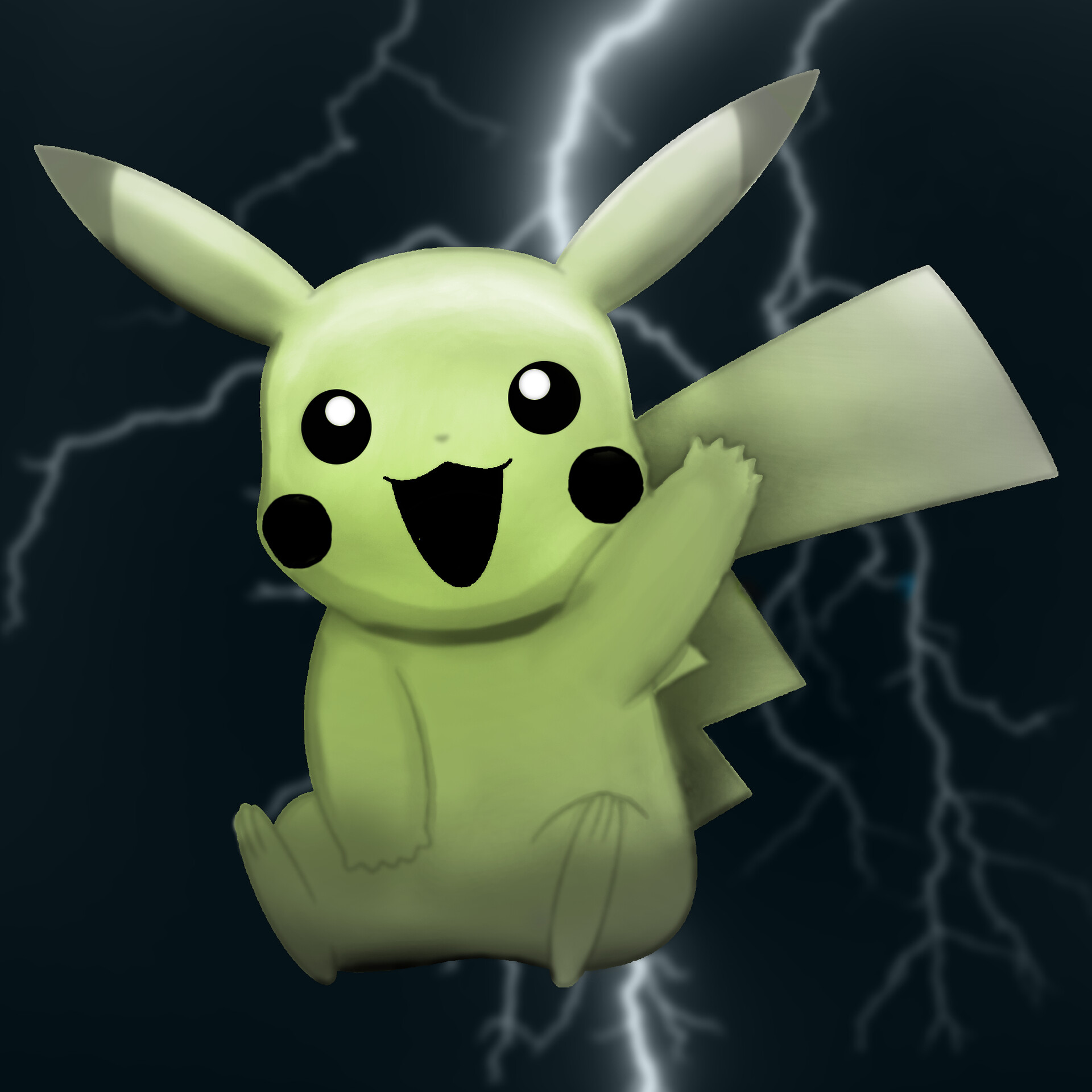 ArtStation - Funart_Pikachu