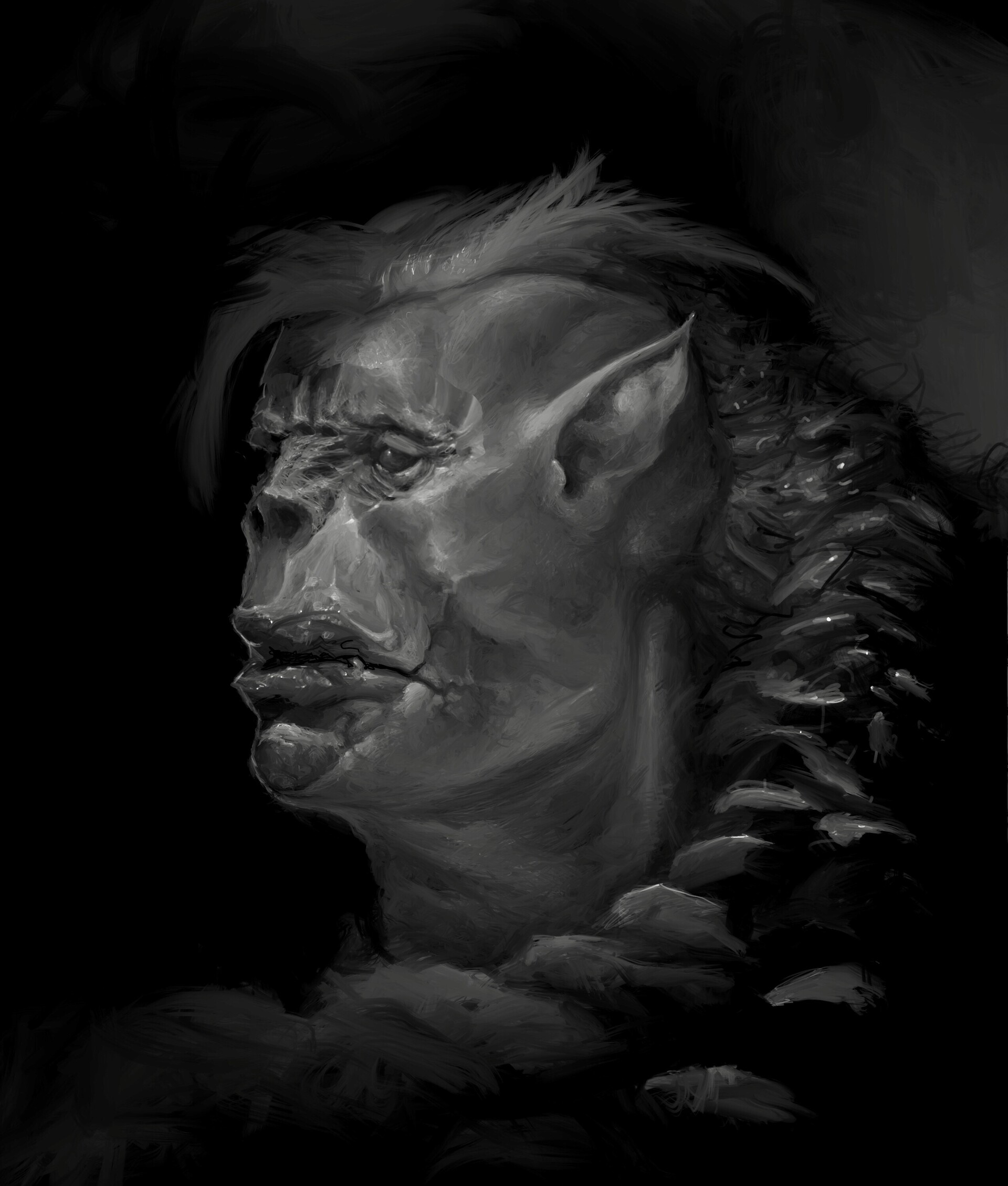 ArtStation - Toothless orc