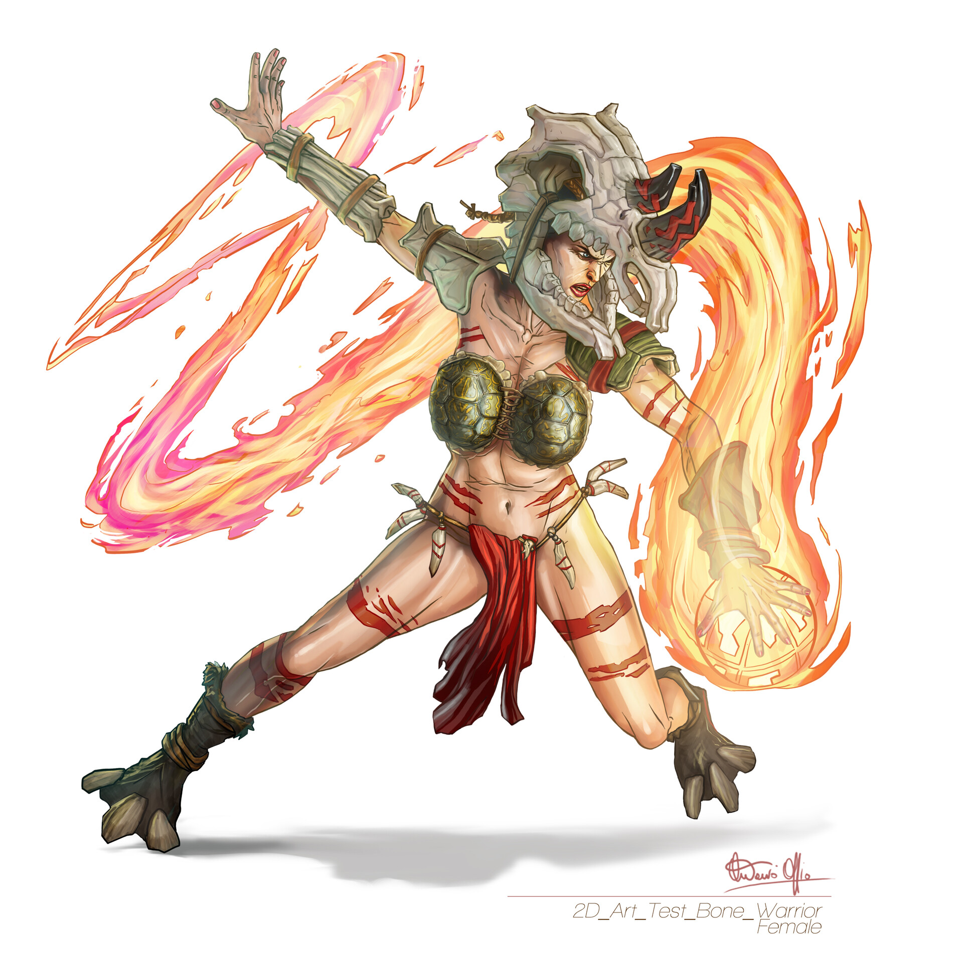 ArtStation - Bone_Warrior