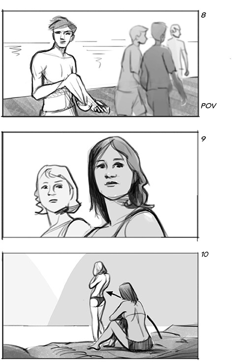 Igor Toshevski - Storyboard: lake scene