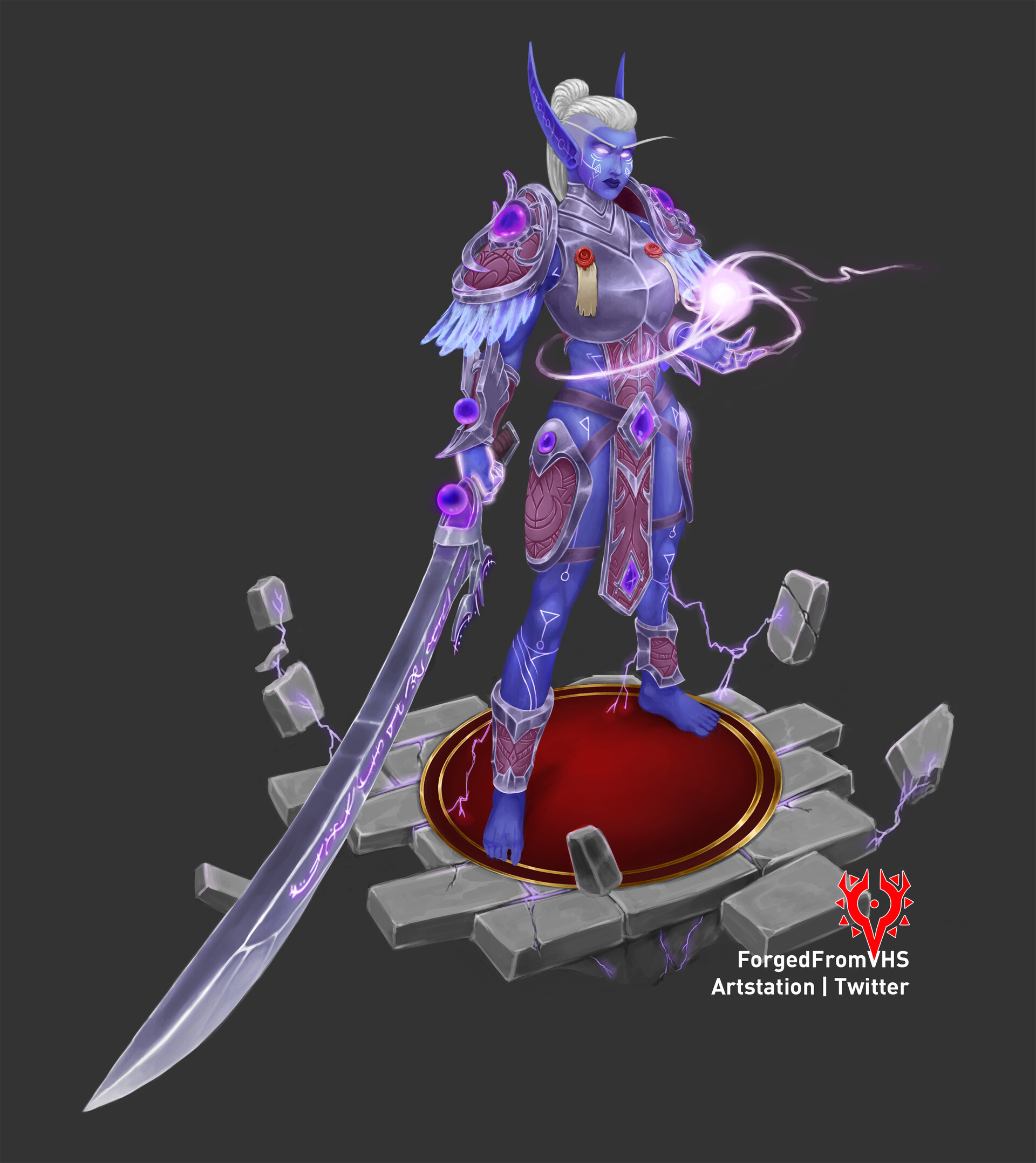 ArtStation - Shal'dorei Spellblade