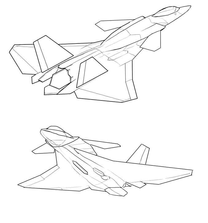 AST21 - fictional 5-gen fighter/attacker v1.0