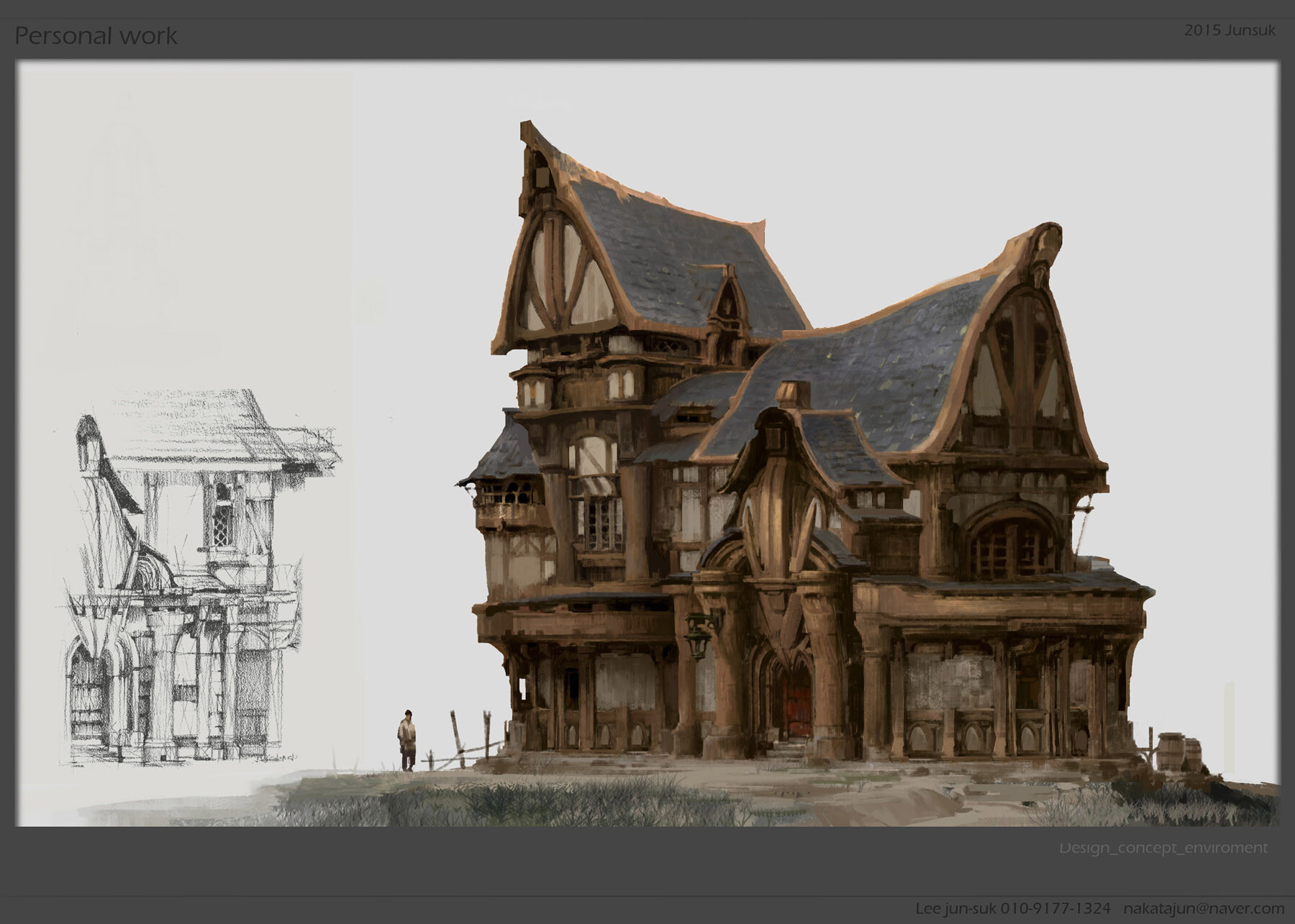 ArtStation - Concept art Private house