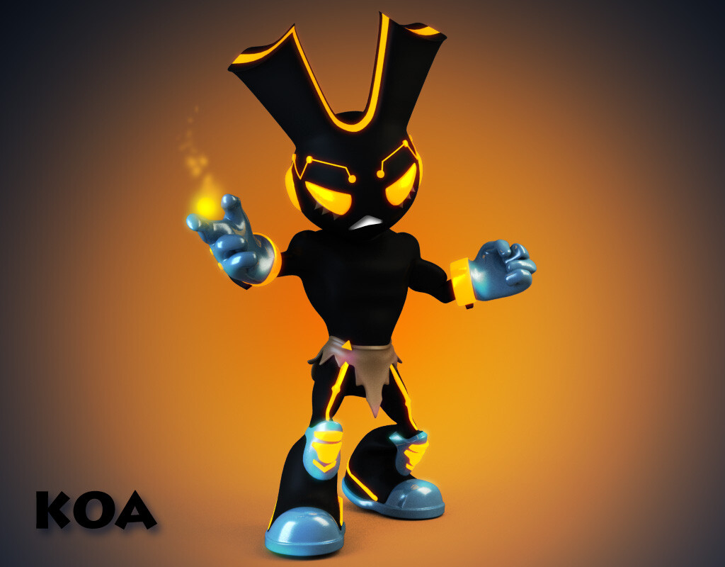 ArtStation - Koa from Battle Box