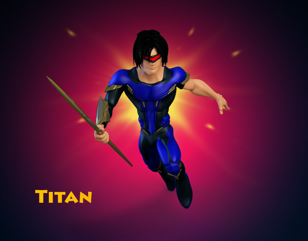 ArtStation - Titan from Battle Box