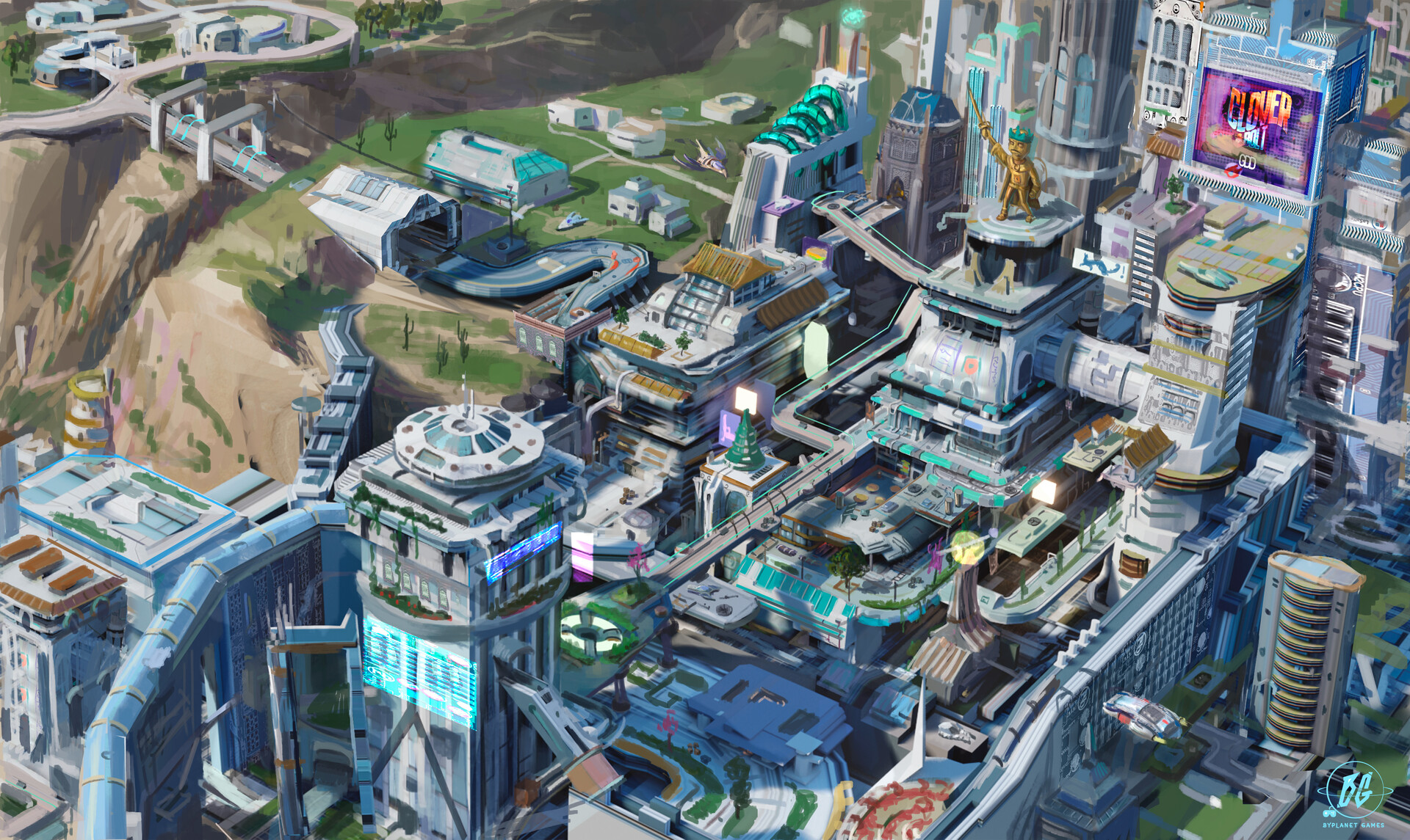 ArtStation - Mecanopolis