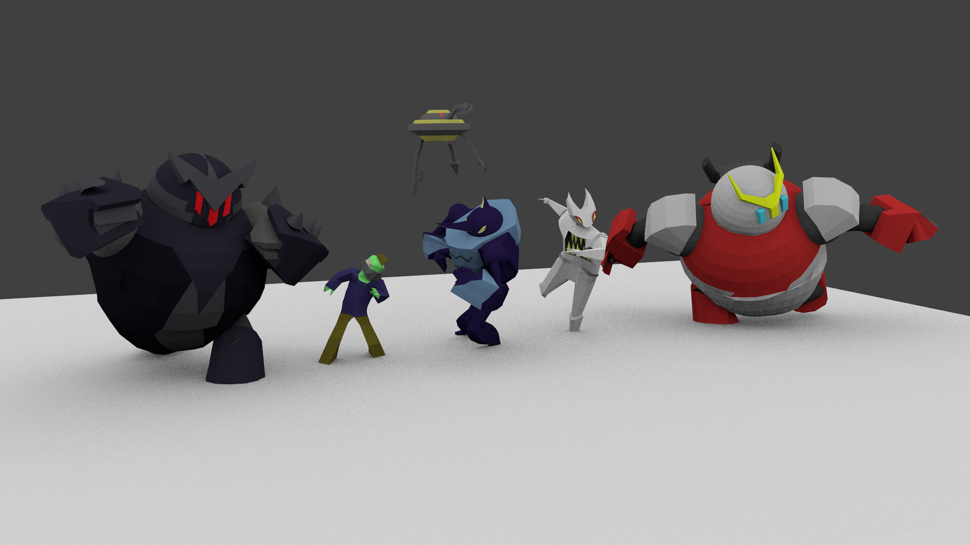 Afiq Khairul - Zack's Robot Adventure - Concept and 3D