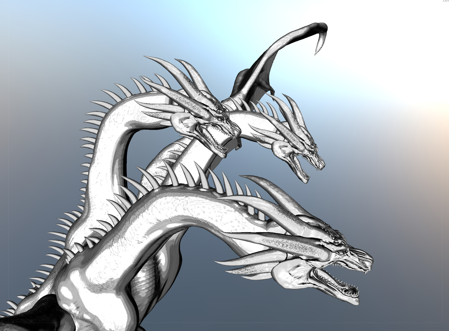 King Ghidorah Drawing