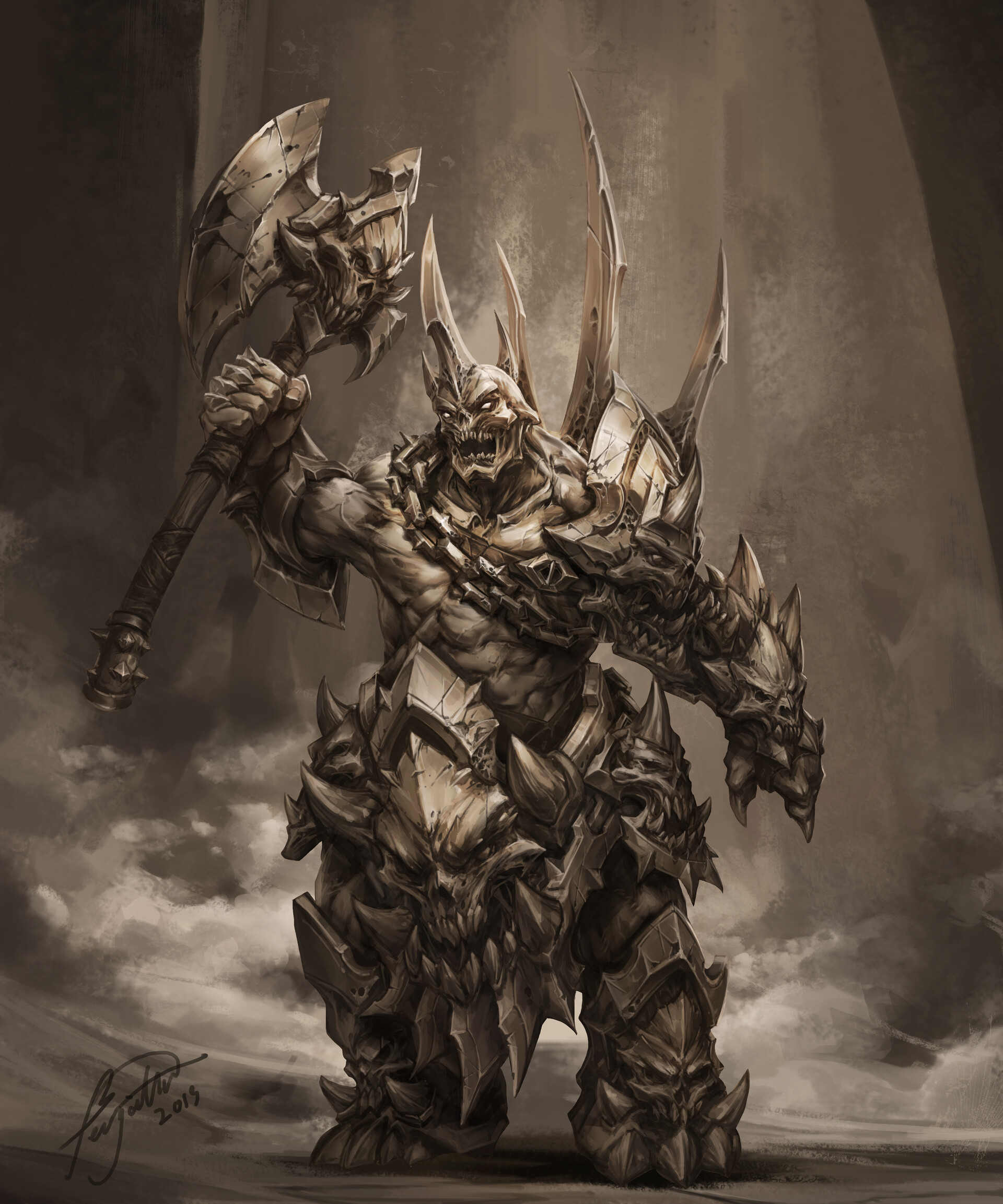 ArtStation - The Felguard