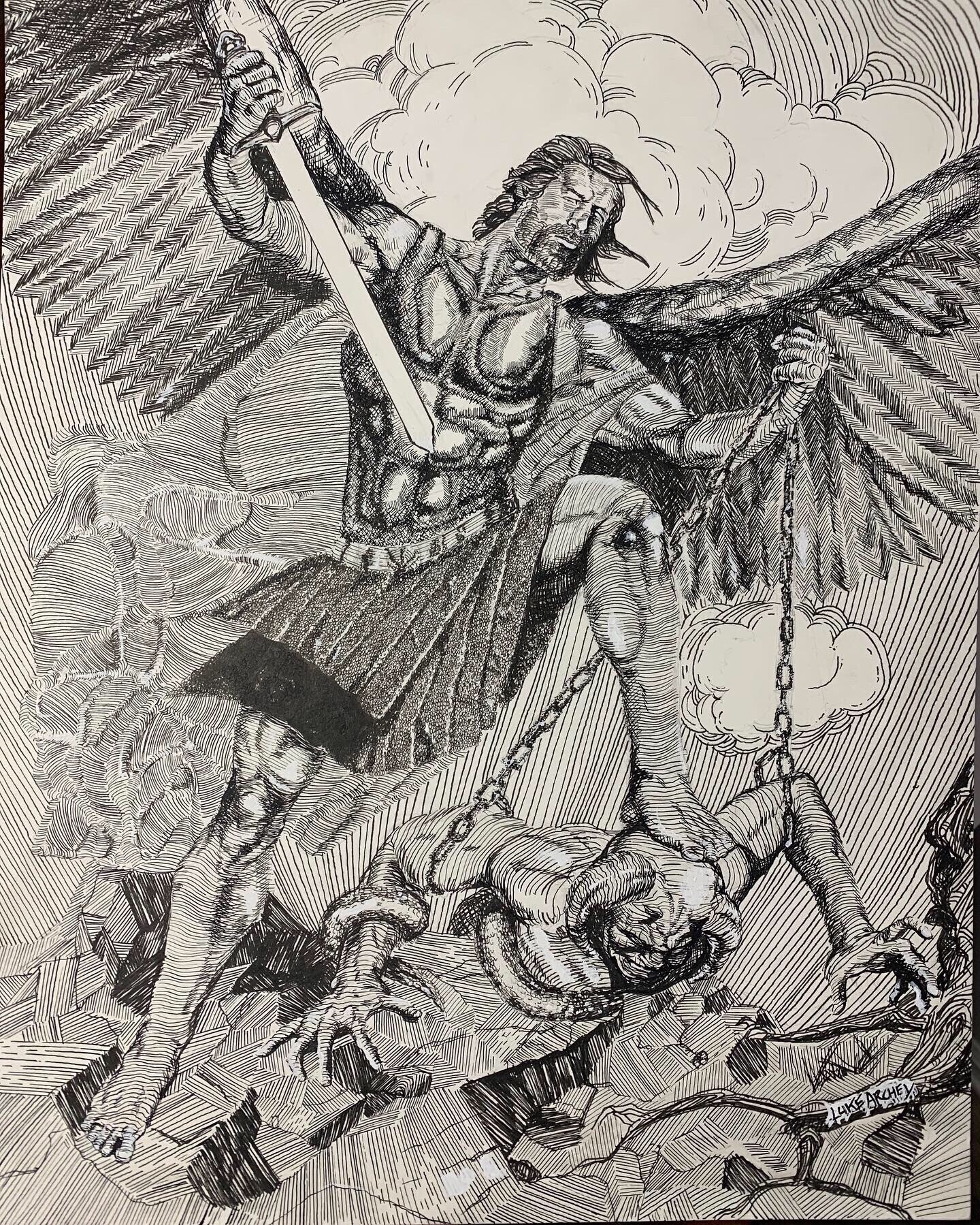 ArtStation - St Michael the archangel