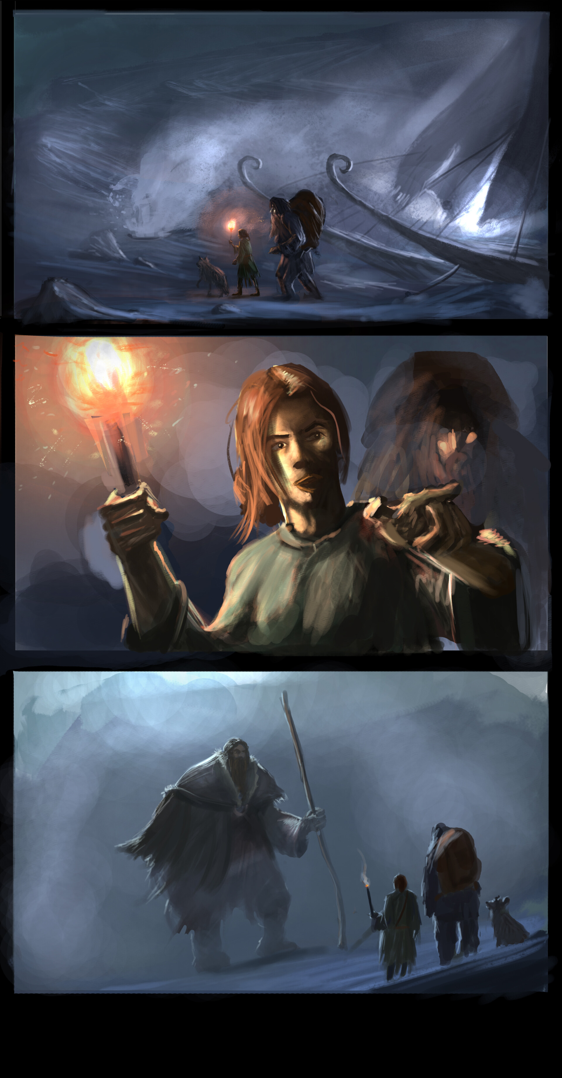 ArtStation - key frame sketch