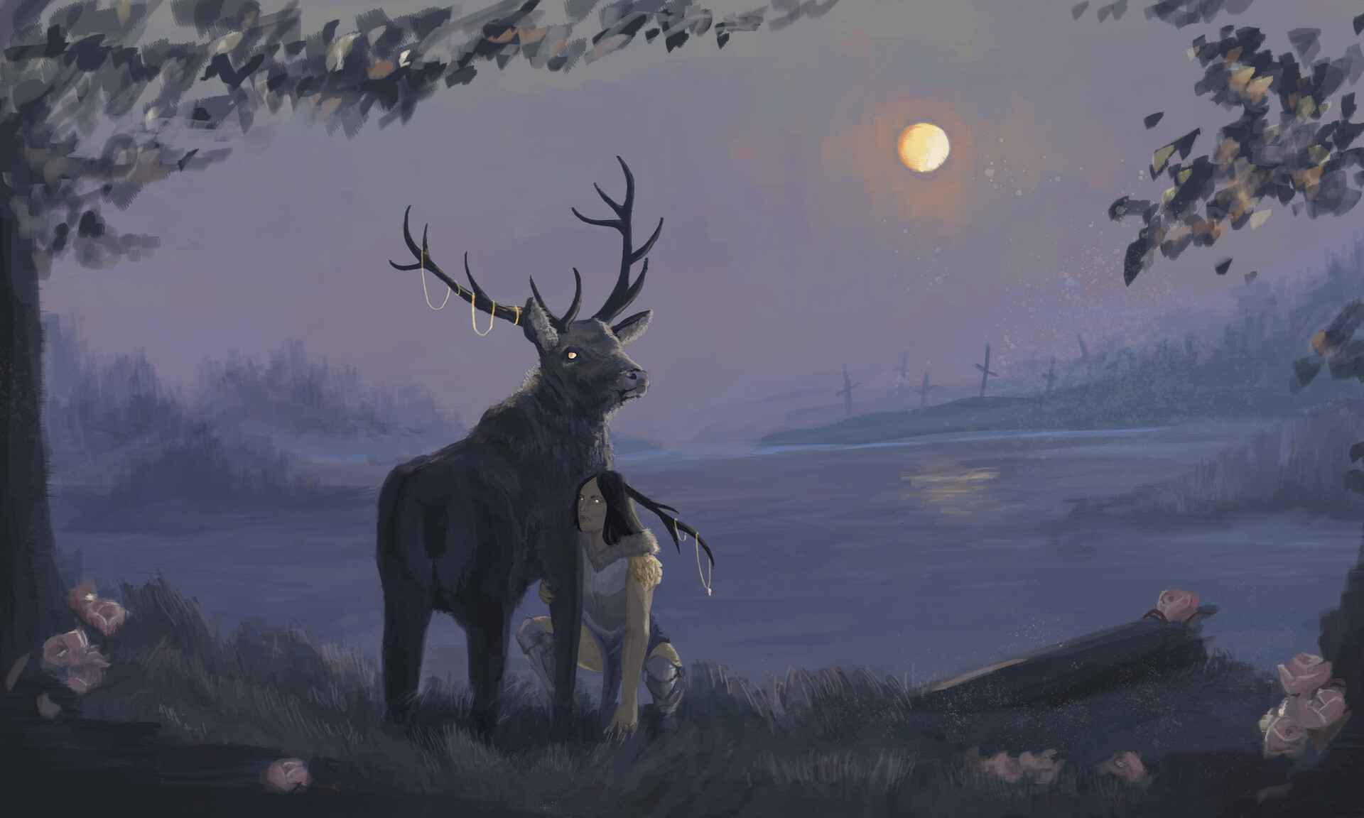 ArtStation - Deer God