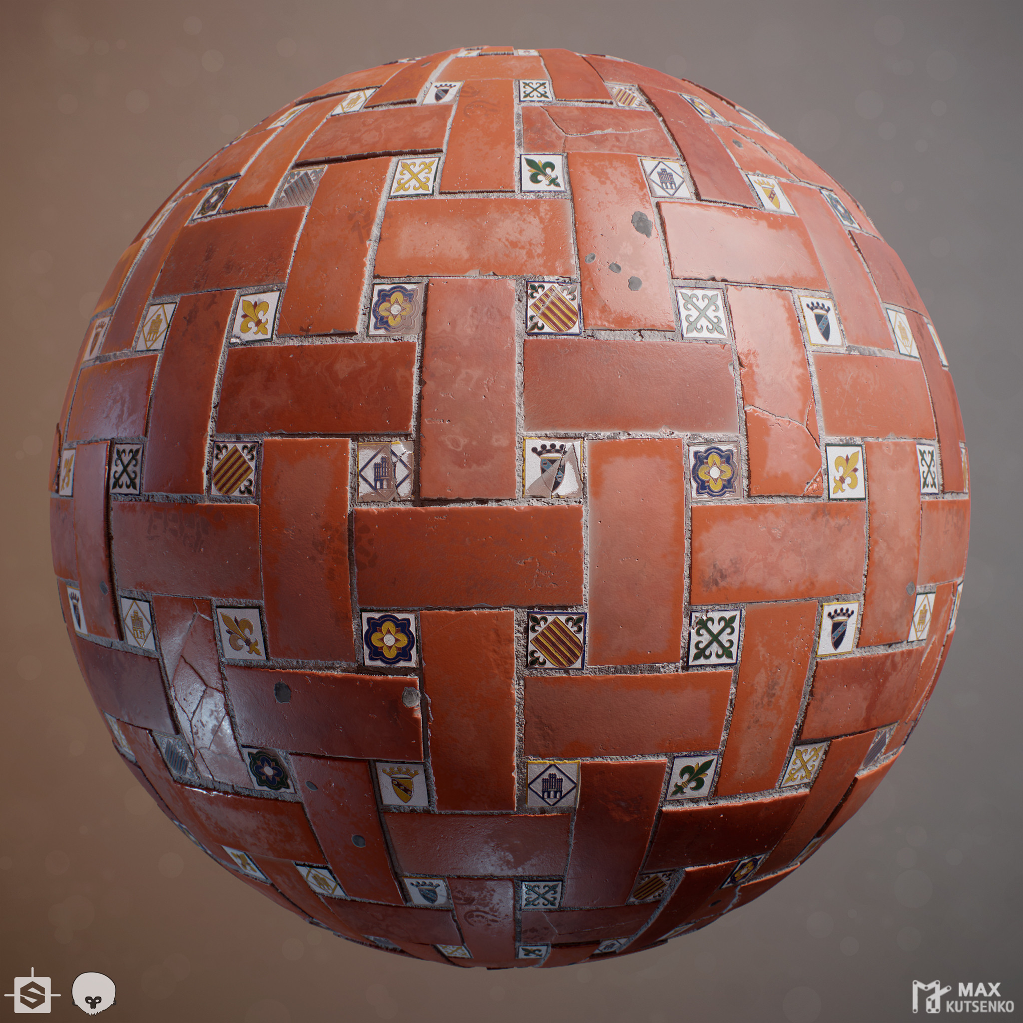 Max Kutsenko - Catalan floor tiles