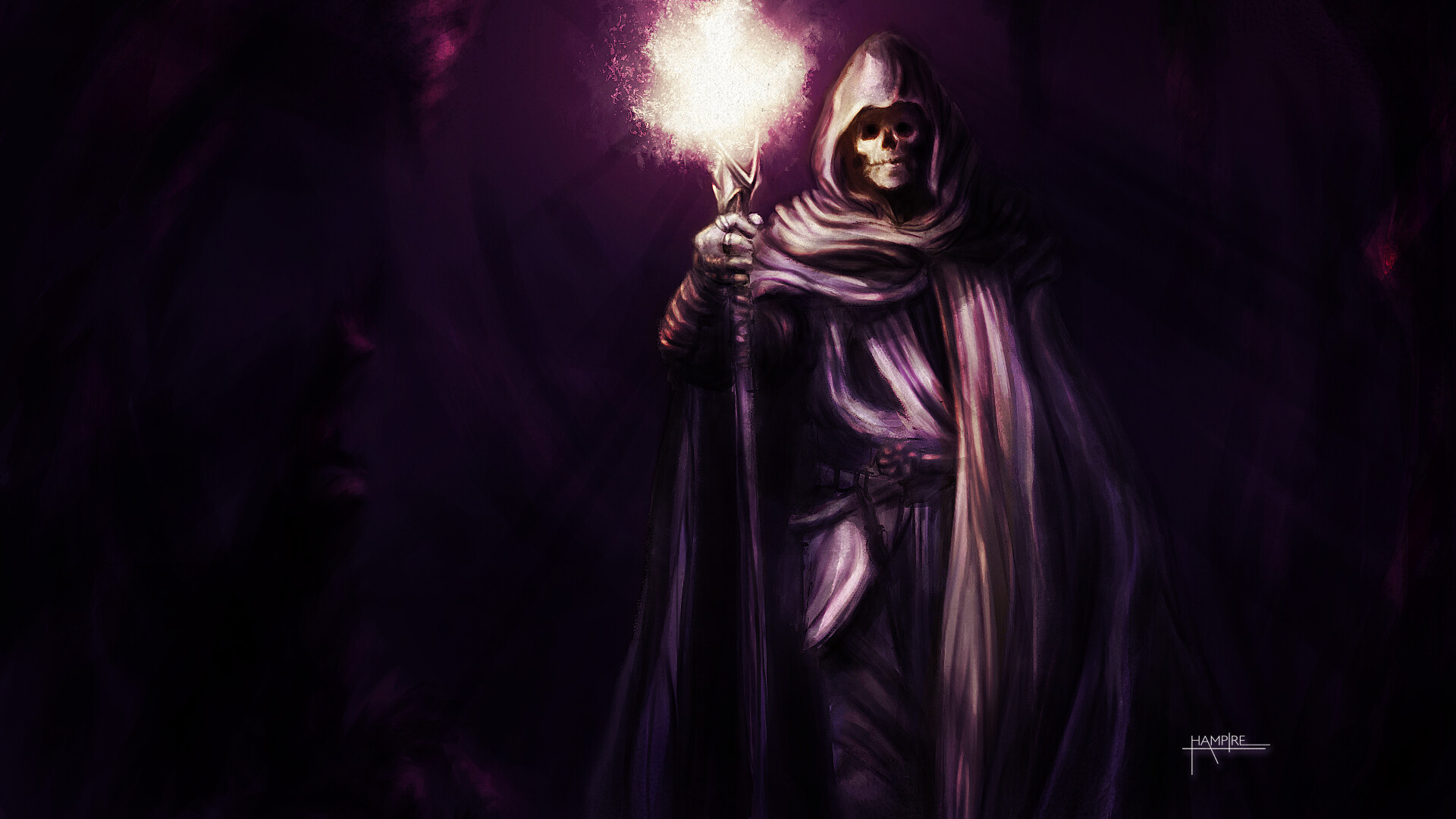 ArtStation - Skull Wizard
