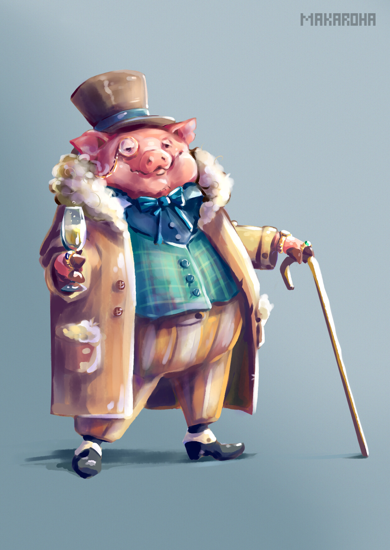 ArtStation - fashion pig