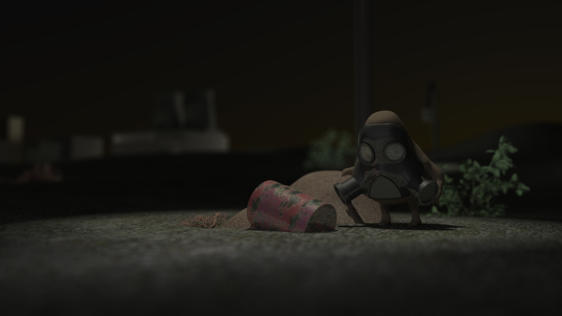 ArtStation - Fallout Scene