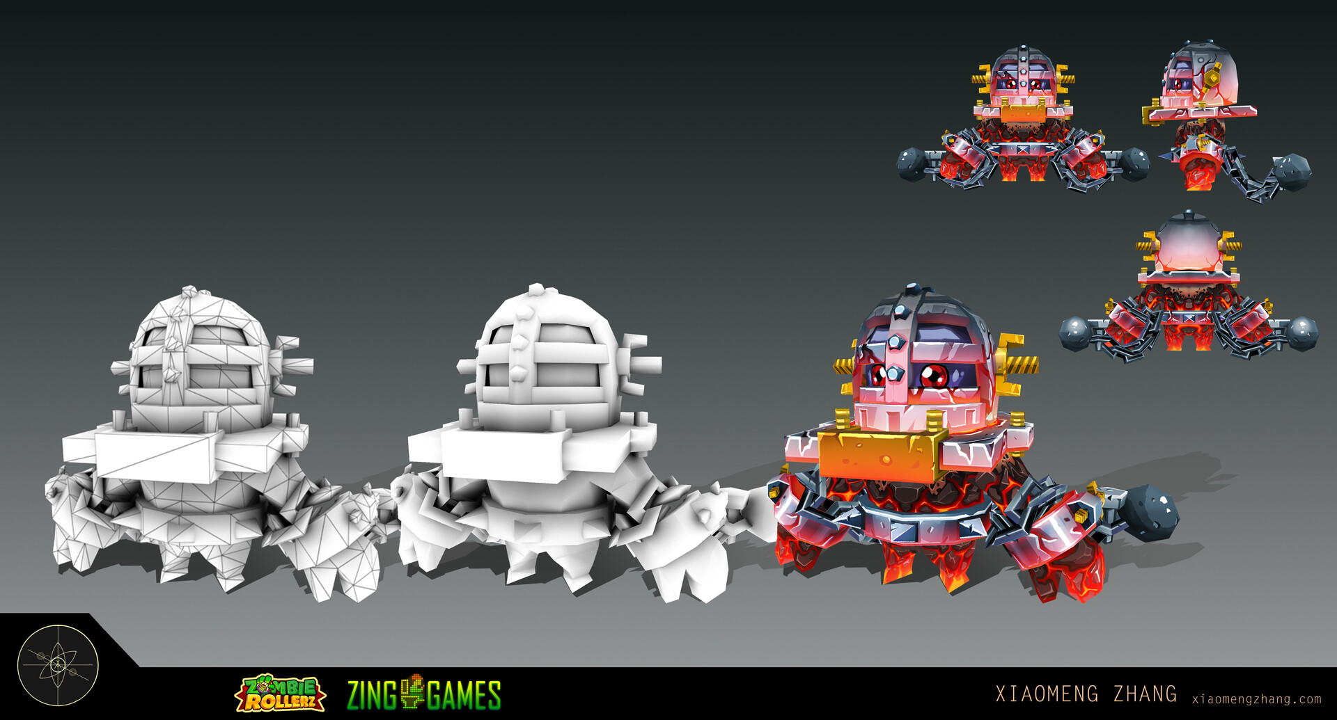 ArtStation - Giant Zombie, xiaomeng zhang