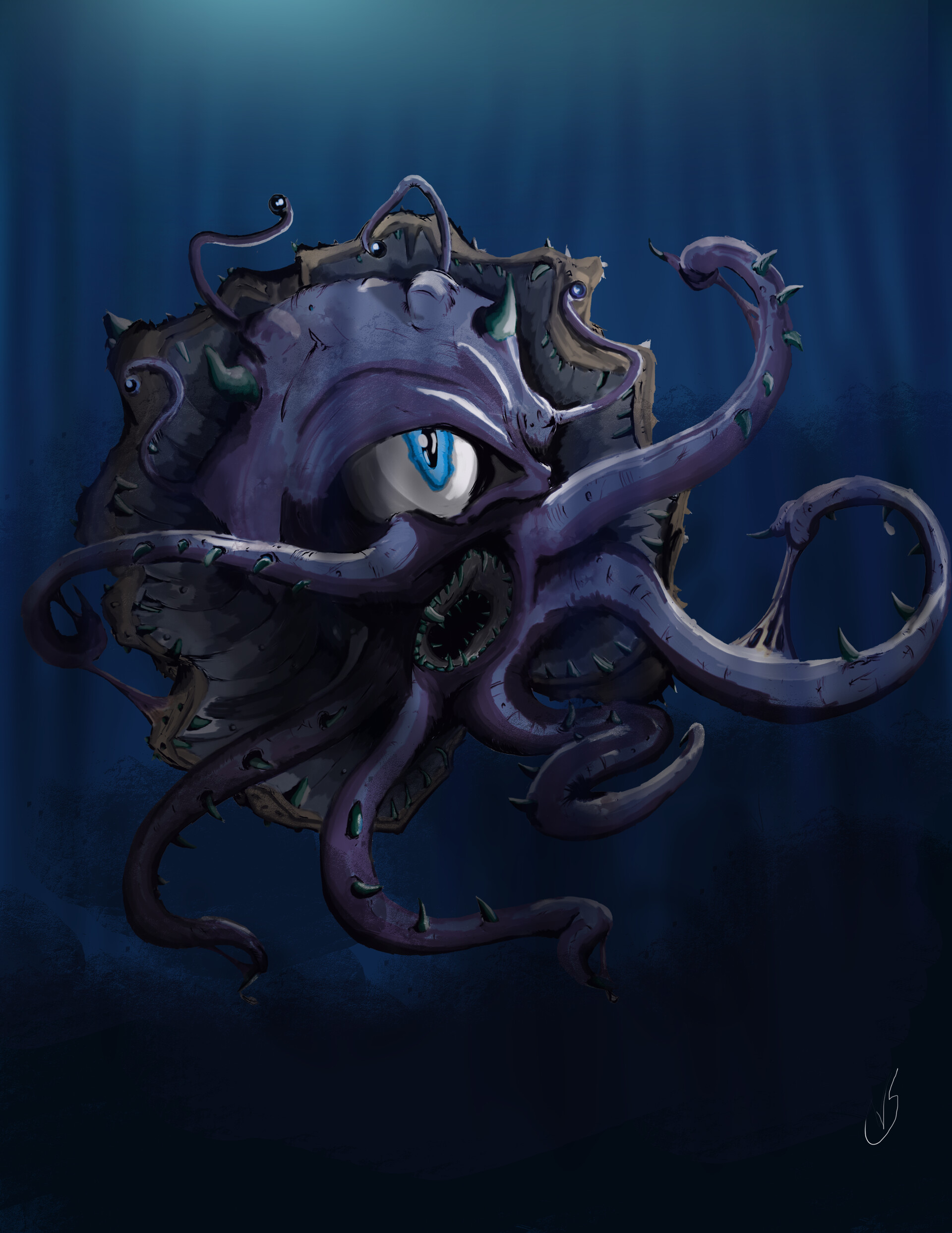 ArtStation - Bathyal Beholder