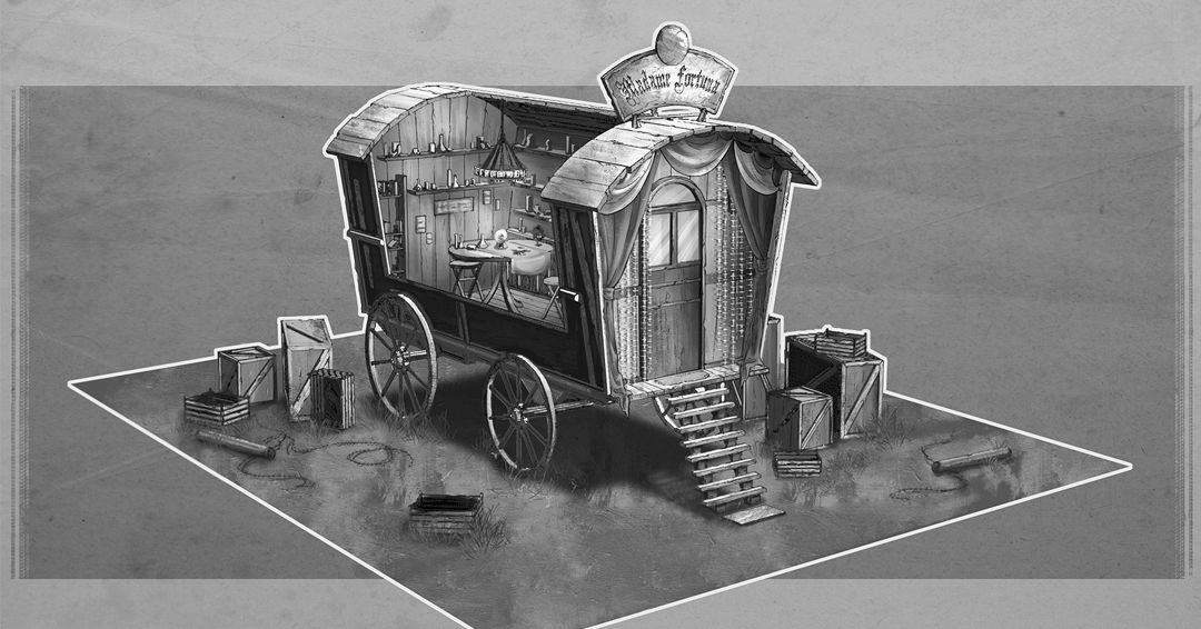fantasy gypsy wagon