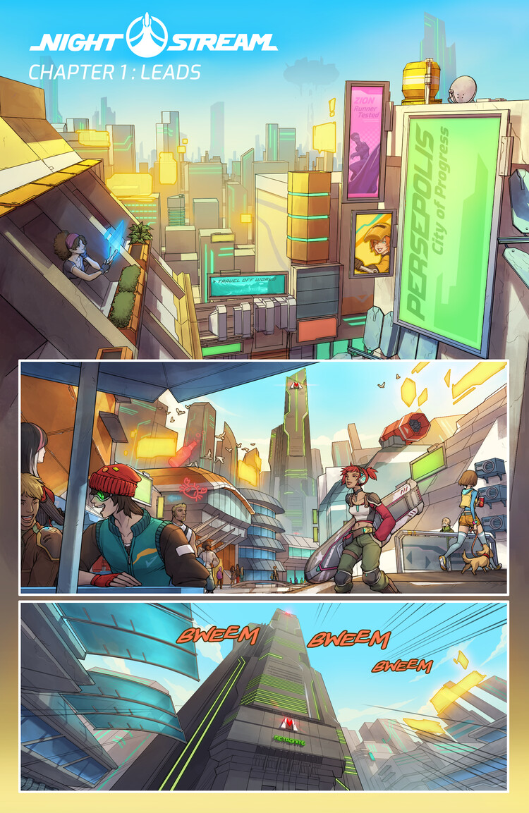 Streamline Studios - Nightstream Issue #1