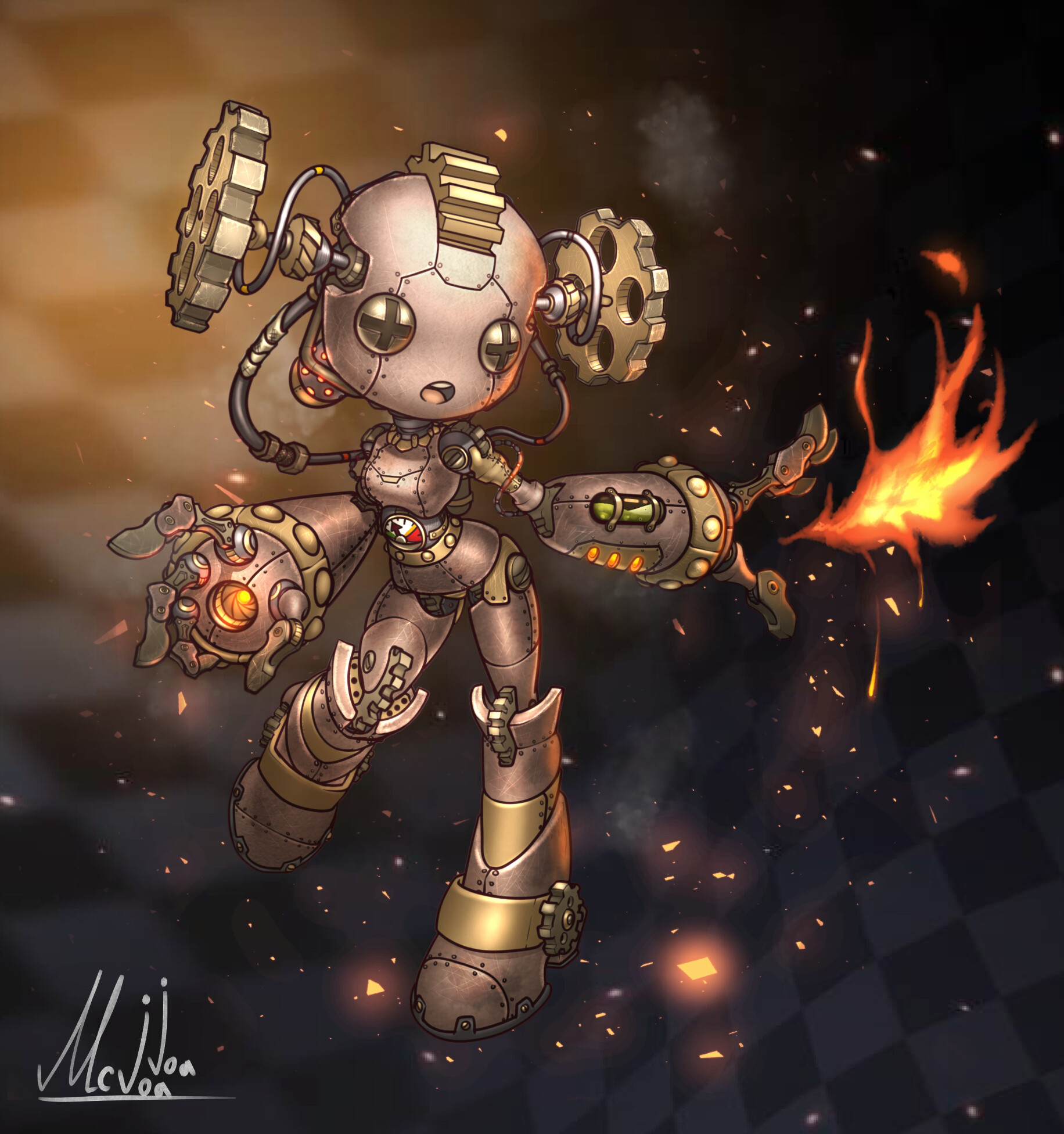 ArtStation - Steampunk girls