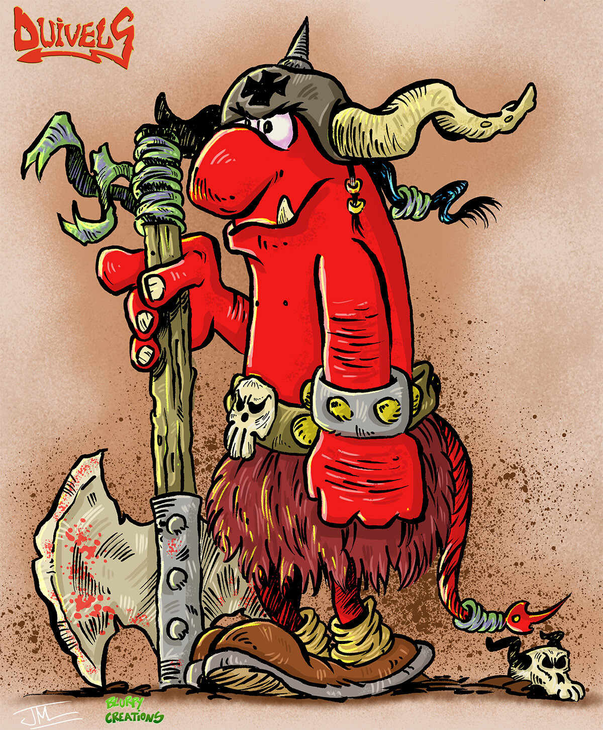 ArtStation - Devil axe