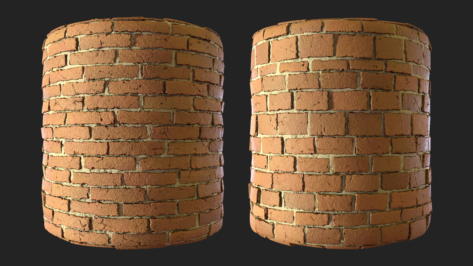 Alex Akins - Brick Material Variations