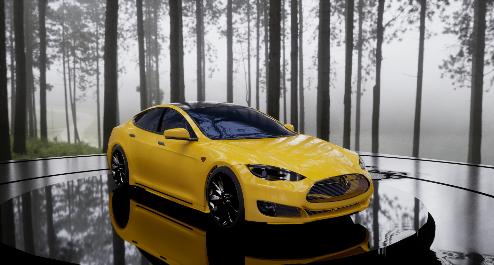 Leo Chou - DXR Raytracing car Realtime reflection Unreal engine 4 (RTX ...