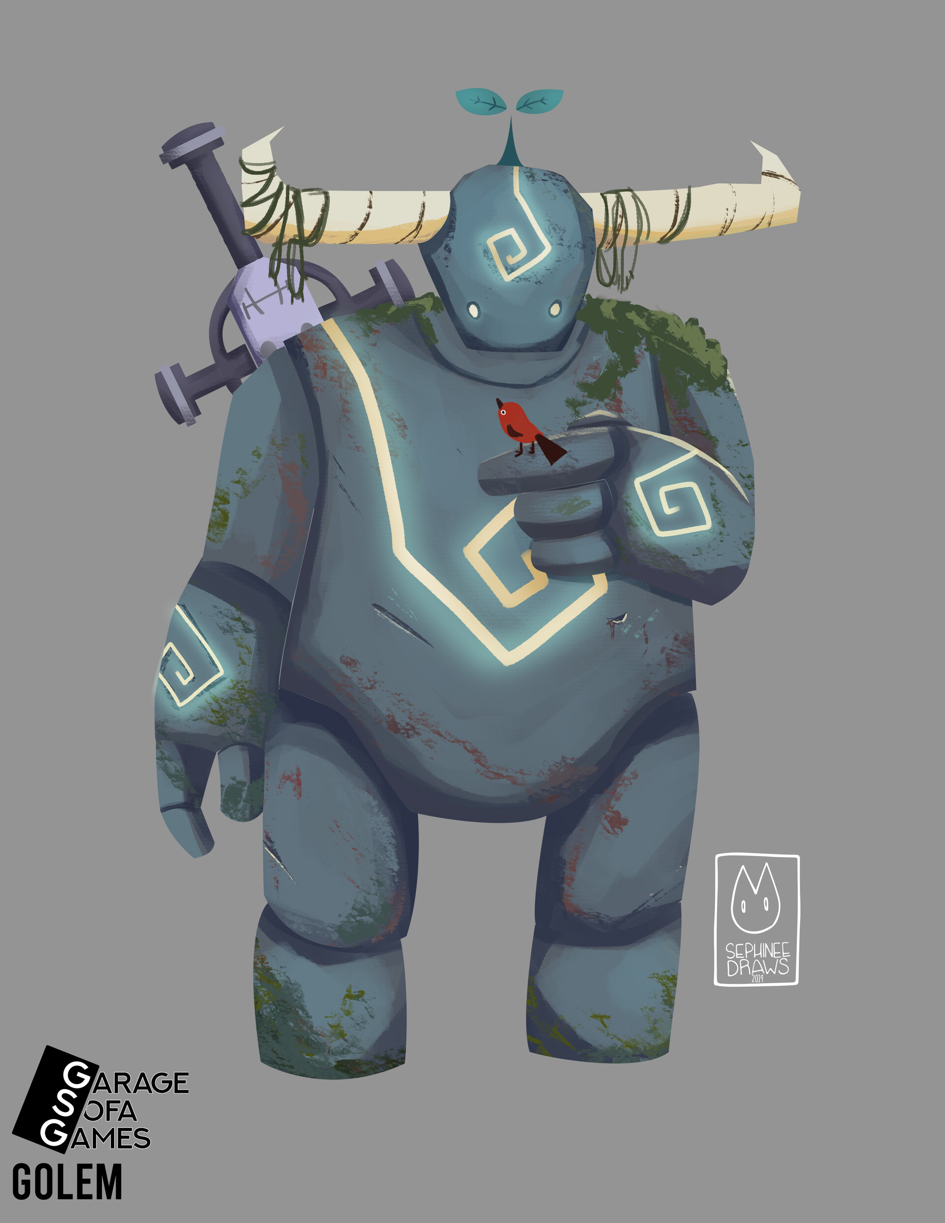 ArtStation - Golem - GarageSofaGames