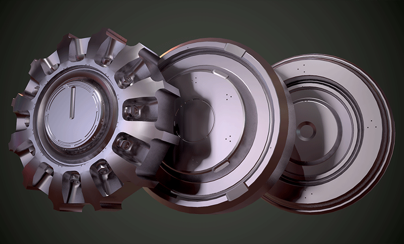 Simon Verstraete - Sci-fi detail bolt generator