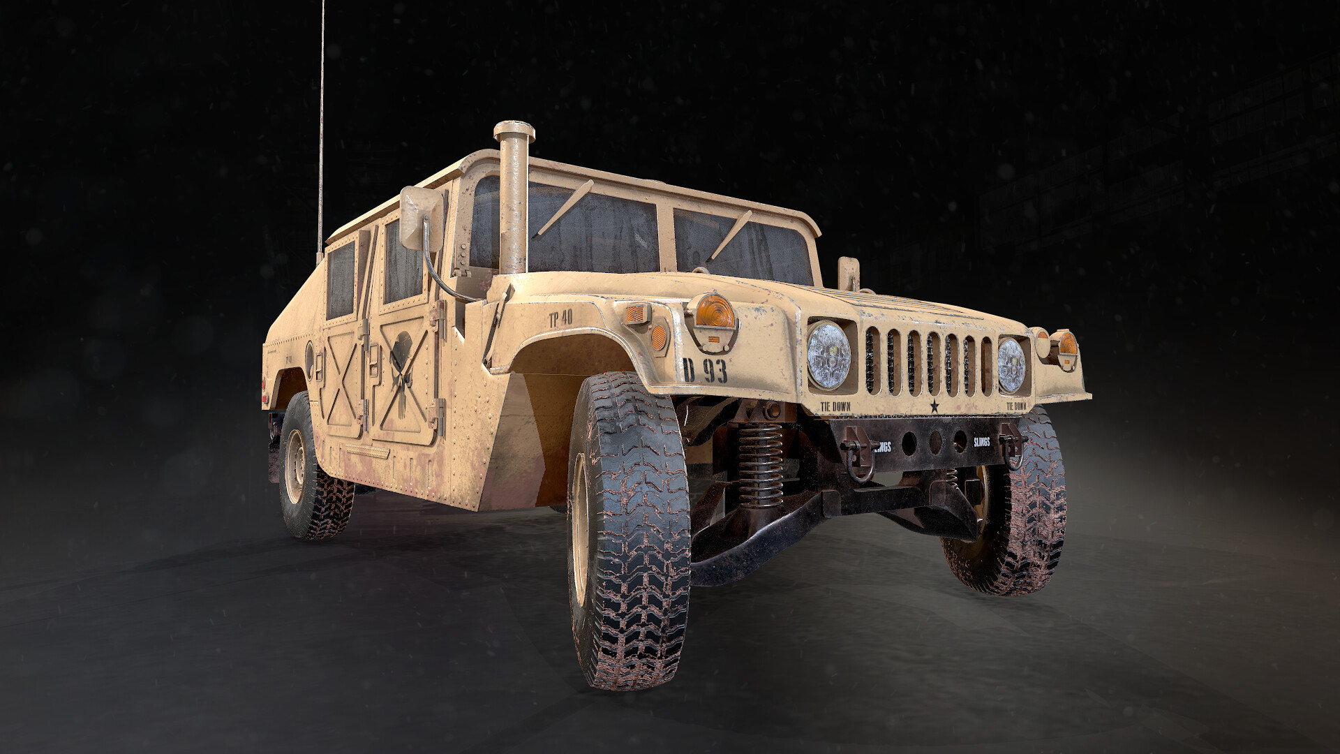 ArtStation - Humvee