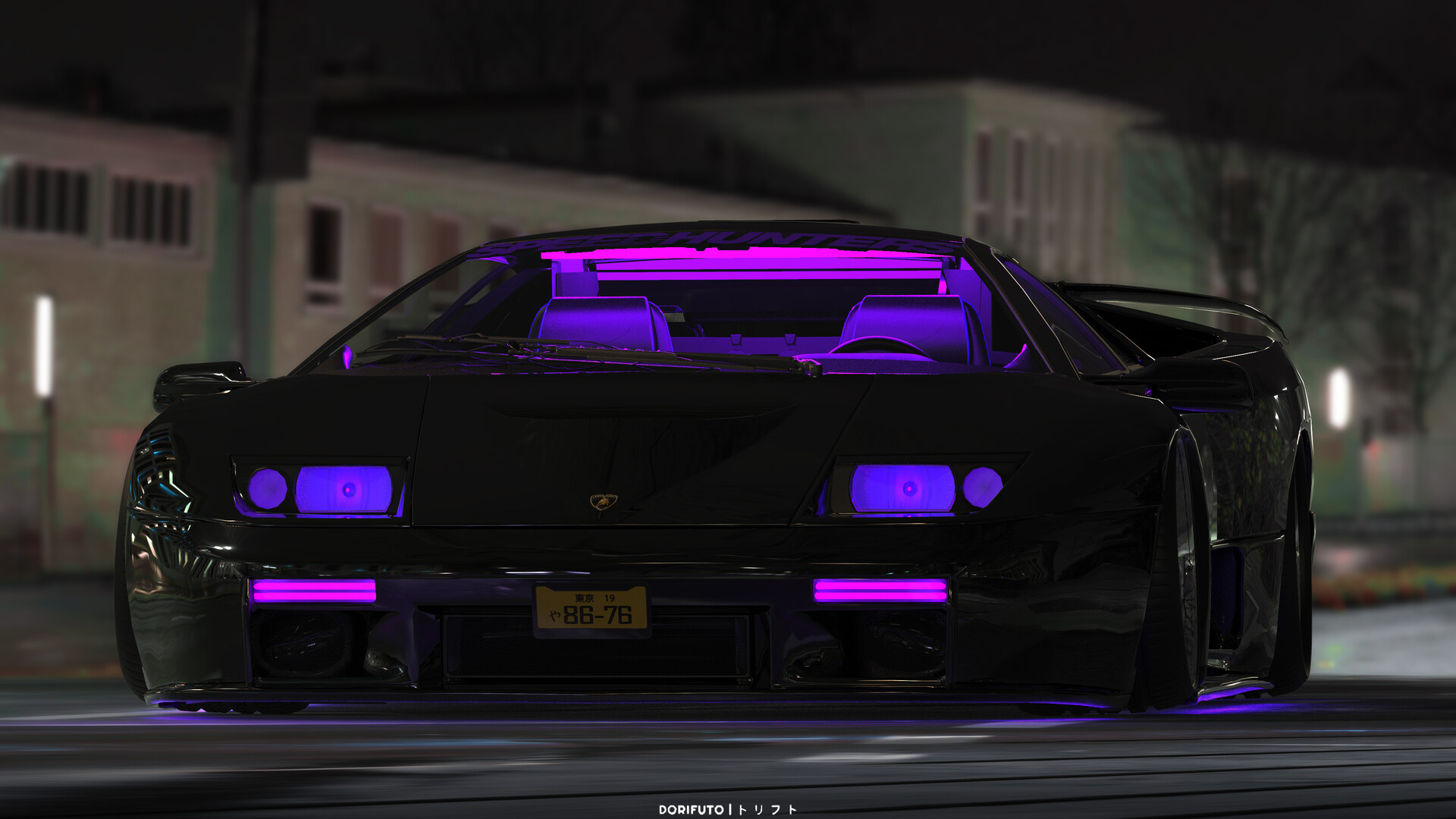 Dorifuto Visuals // Muntahi Jufry - Lamborghini Diablo inspired by ...