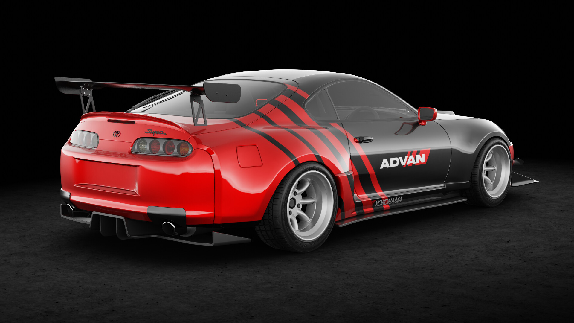 Wojciech Klimas - Advan Toyota Supra RZ