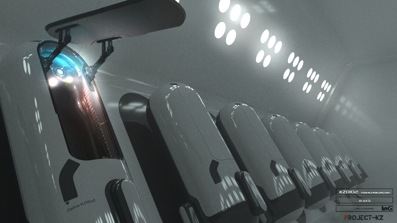 ArtStation - escape capsule