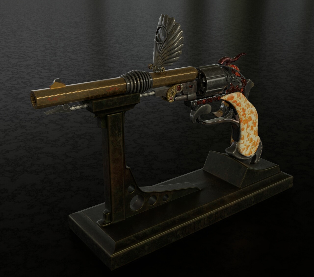 ArtStation - Captain Nemo's revolver