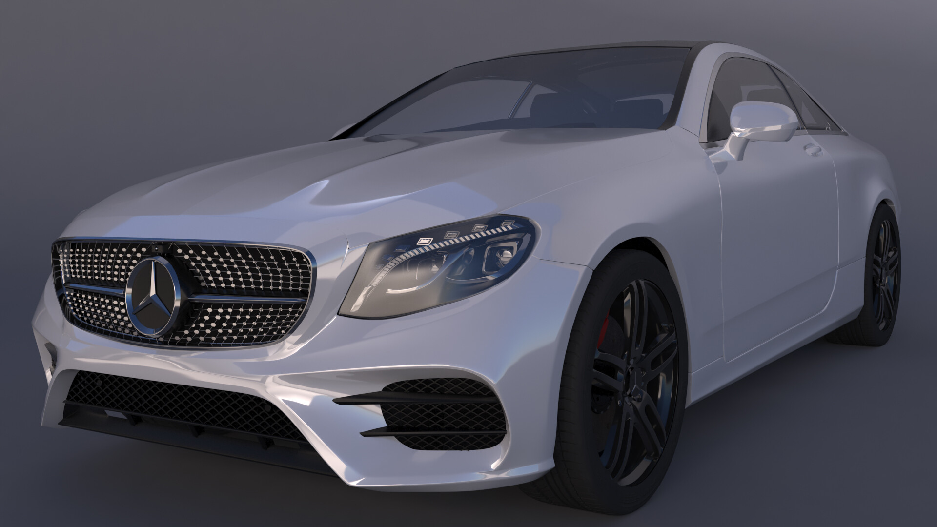 ArtStation - Mercedes benz e class