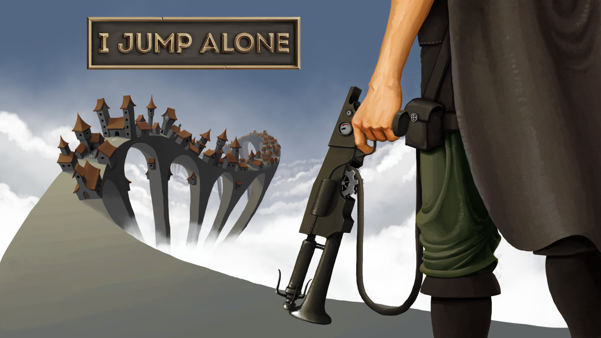 ArtStation - I Jump Alone - Poster Art